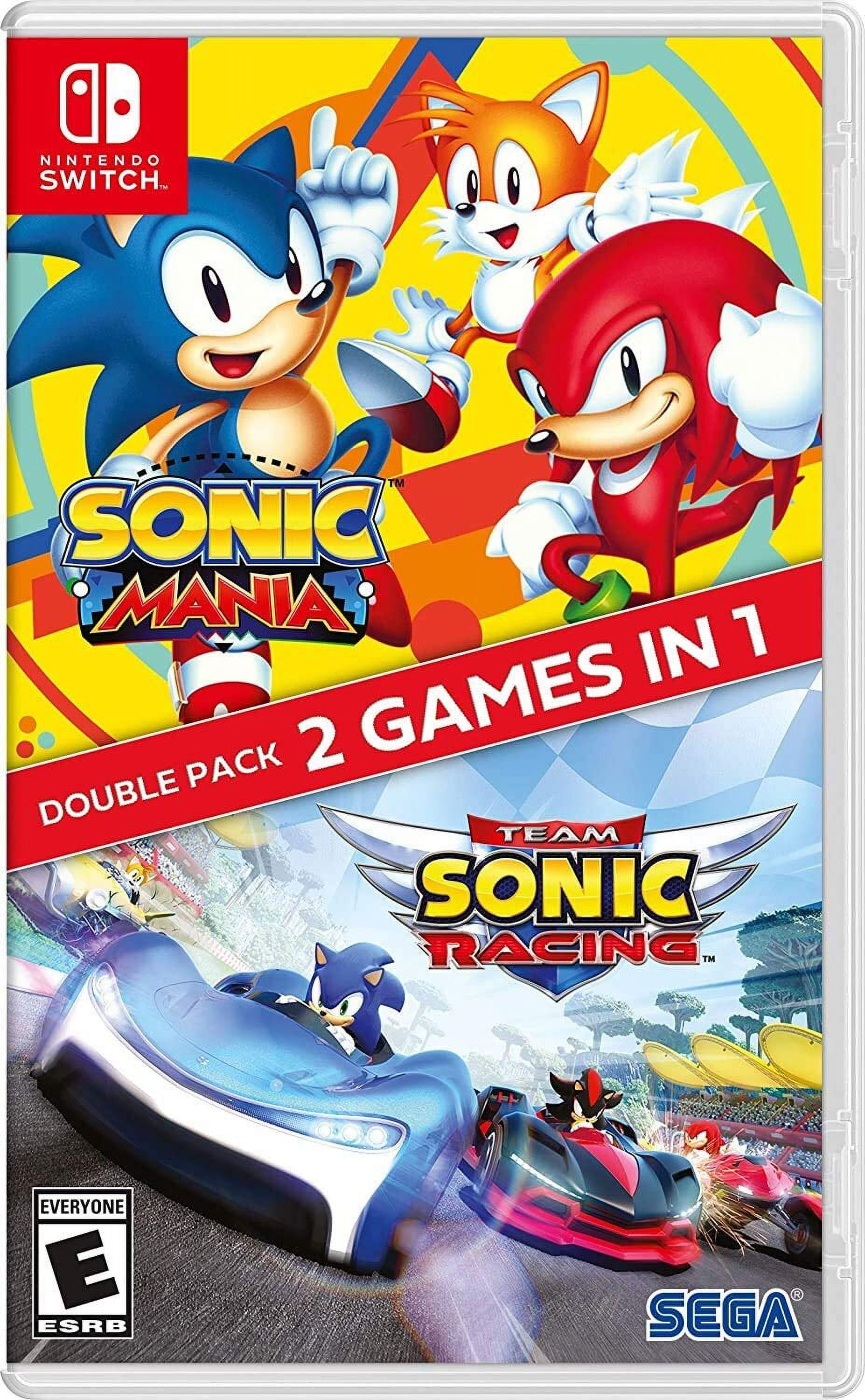 Sonic Mania + Team Sonic Racing Double Pack - Nintendo Switch - Walmart.com