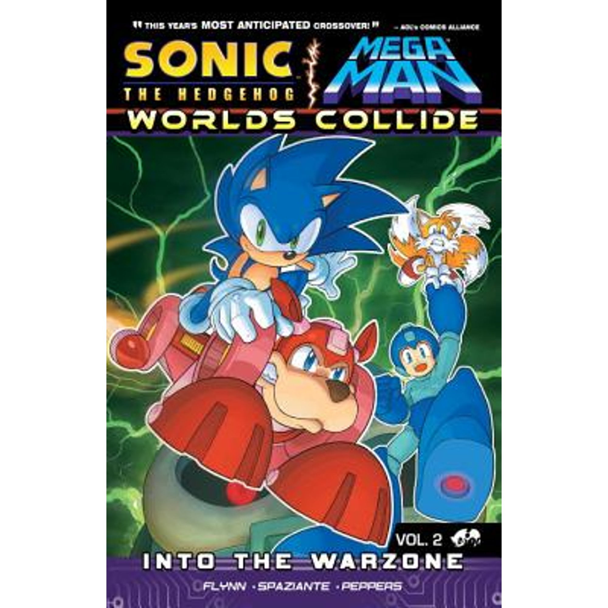 Pre-Owned Sonic Mega Man Worlds Collide 2: Into the Warzone (Paperback ...