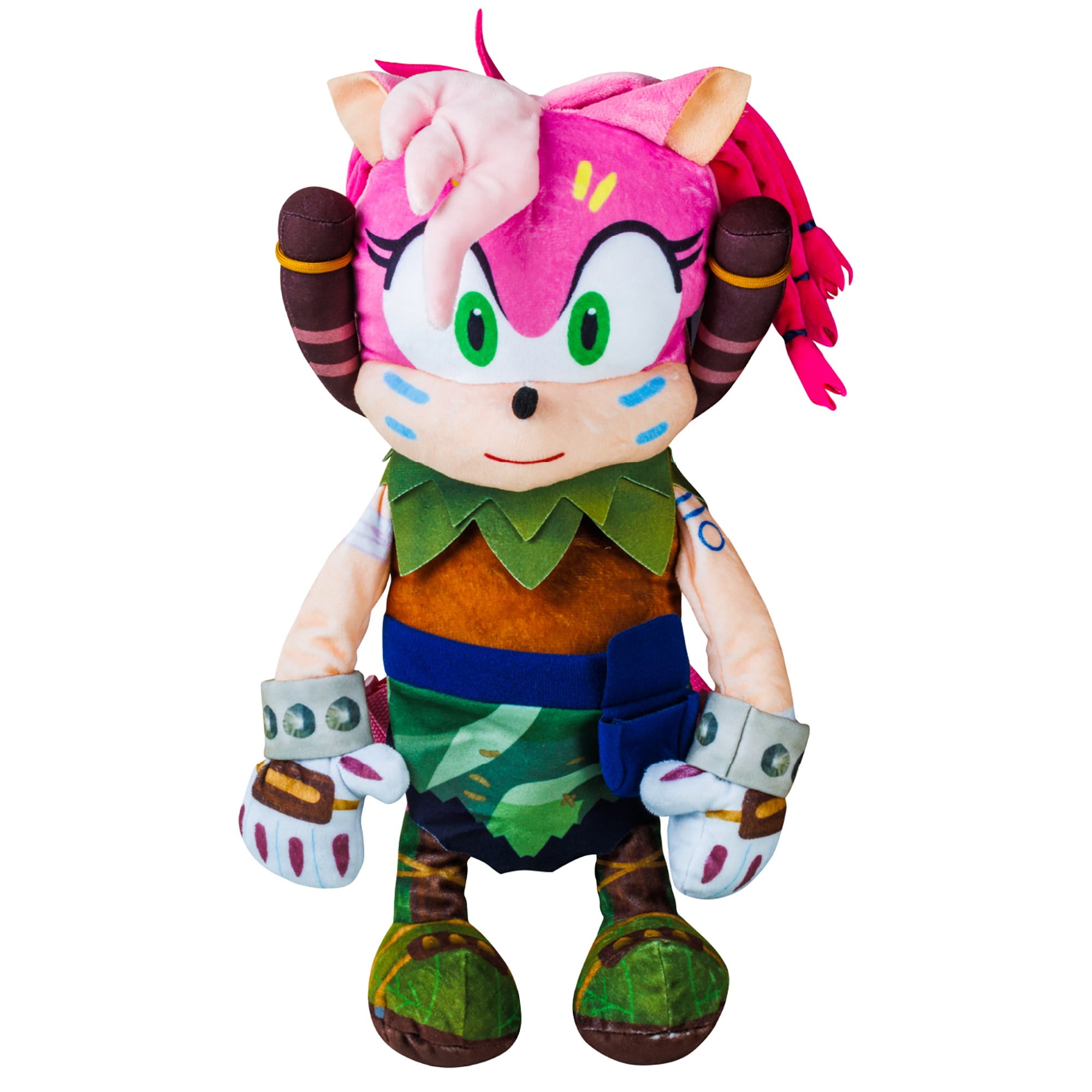 Sonic Prime: 15" Plush Backpack - Thorn Rose - Kids Backpack, Huggable ...