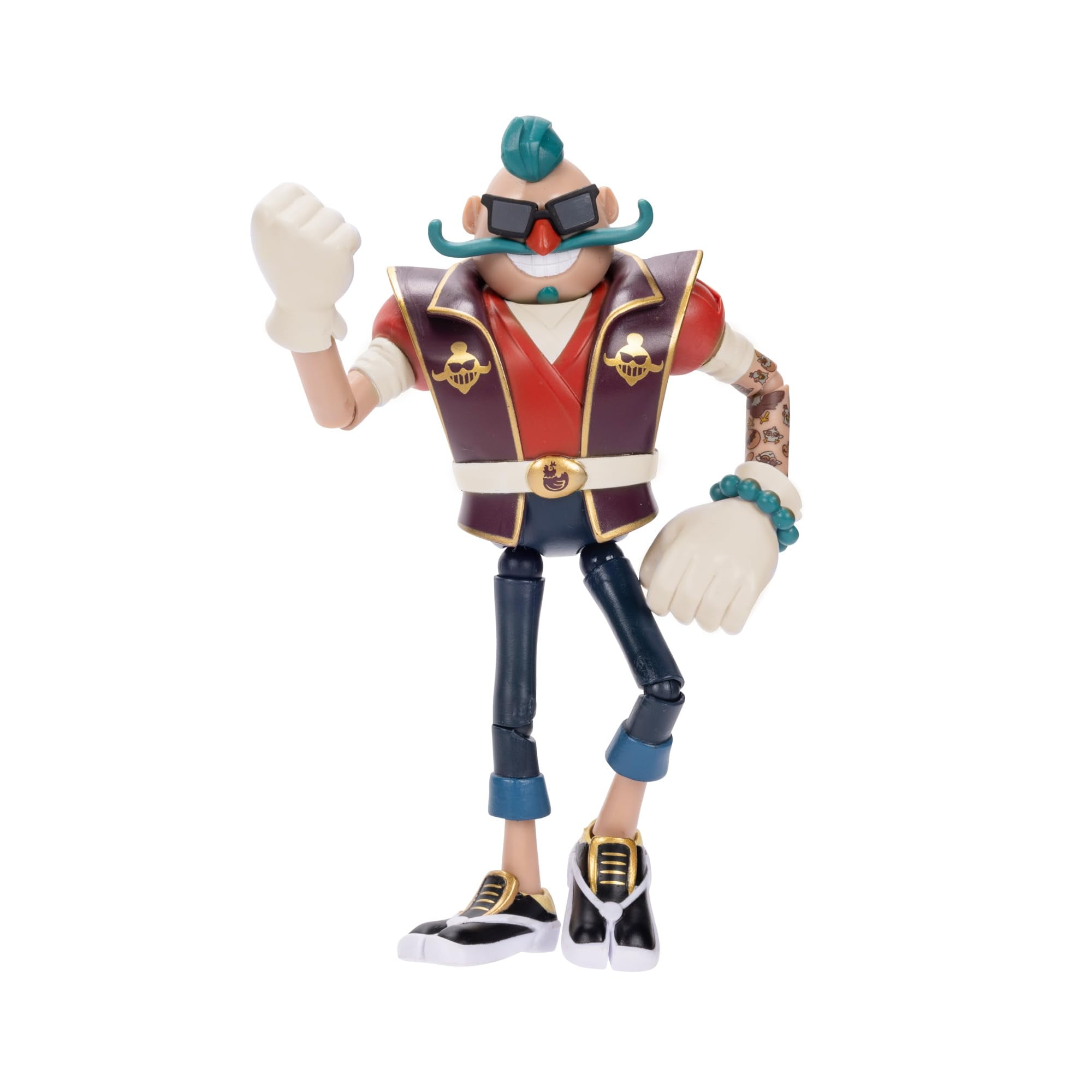 Sonic Prime 5 Inch Dr Deep New Yoke City Action Figure 13 Points Of Articulations Ages 3