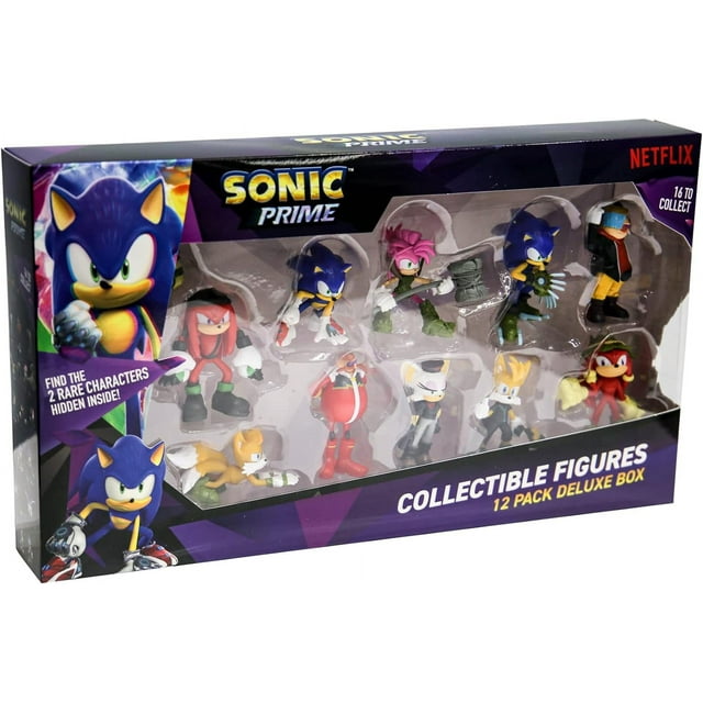 Sonic Prime Collectable 25cm Figures 12 Pack Deluxe Box - Walmart.com