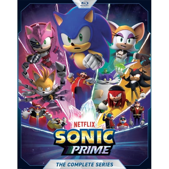 Free Shipping! Anderson Sonic Prime Complete Series Steelbook Blu-ray ...