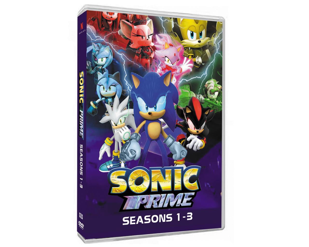 Sonic Prime Complete Series Seasons 1 3 Dvd Walmart