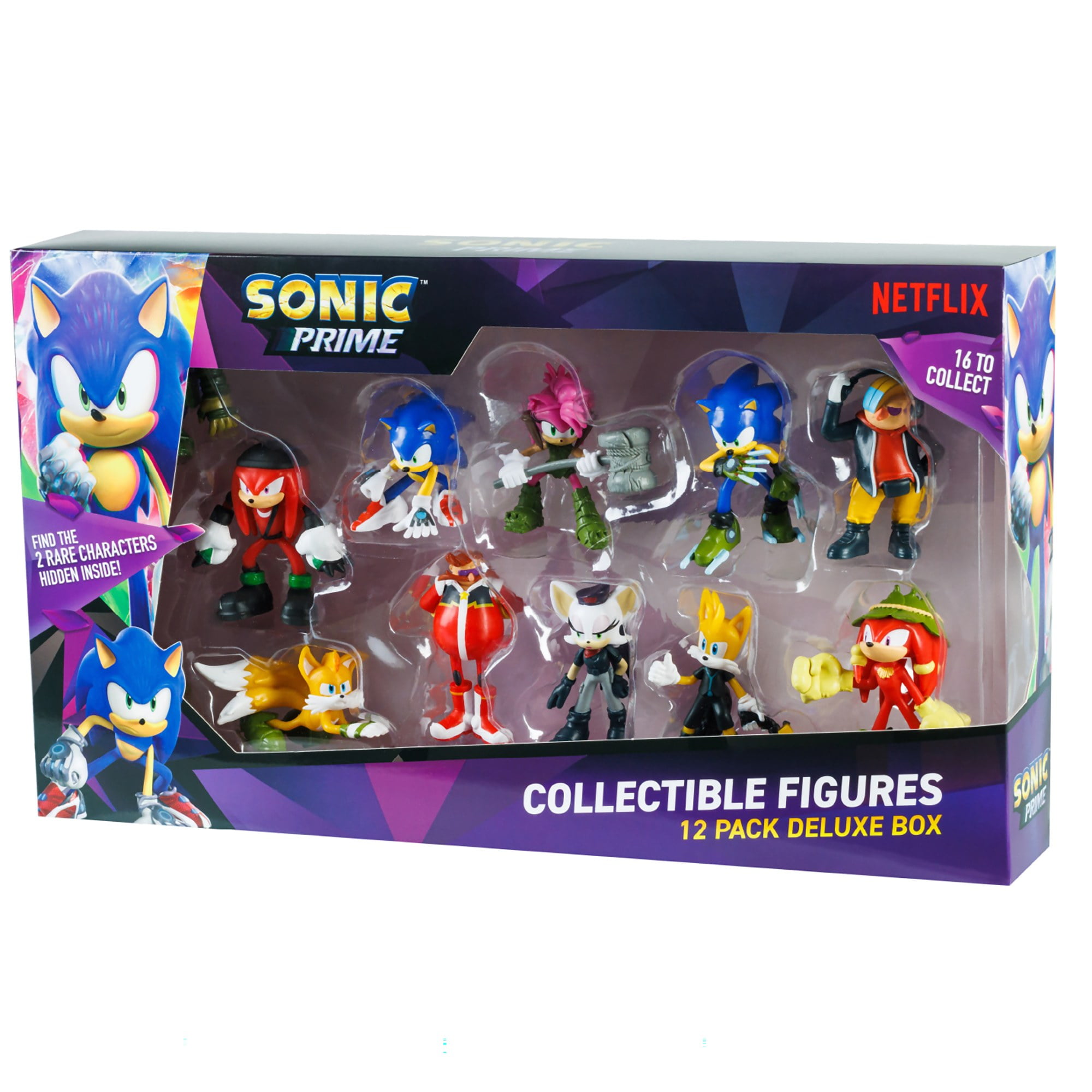 Sonic Prime: Deluxe Box A - 12 Pack Collectible Figures - 2.5 ...