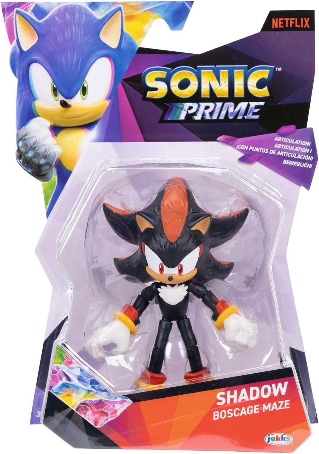 Sonic Prime Shadow 5" Action Figure - Walmart.com