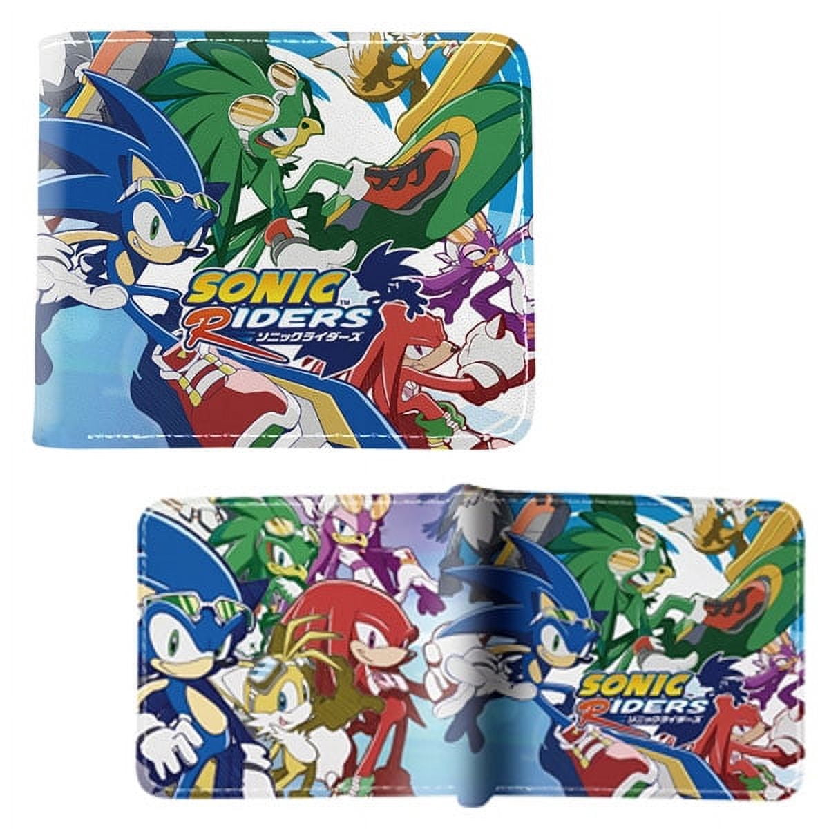 Sonic Riders - Sonic the Hedgehog 4x5" Bi-Fold Wallet - Walmart.com