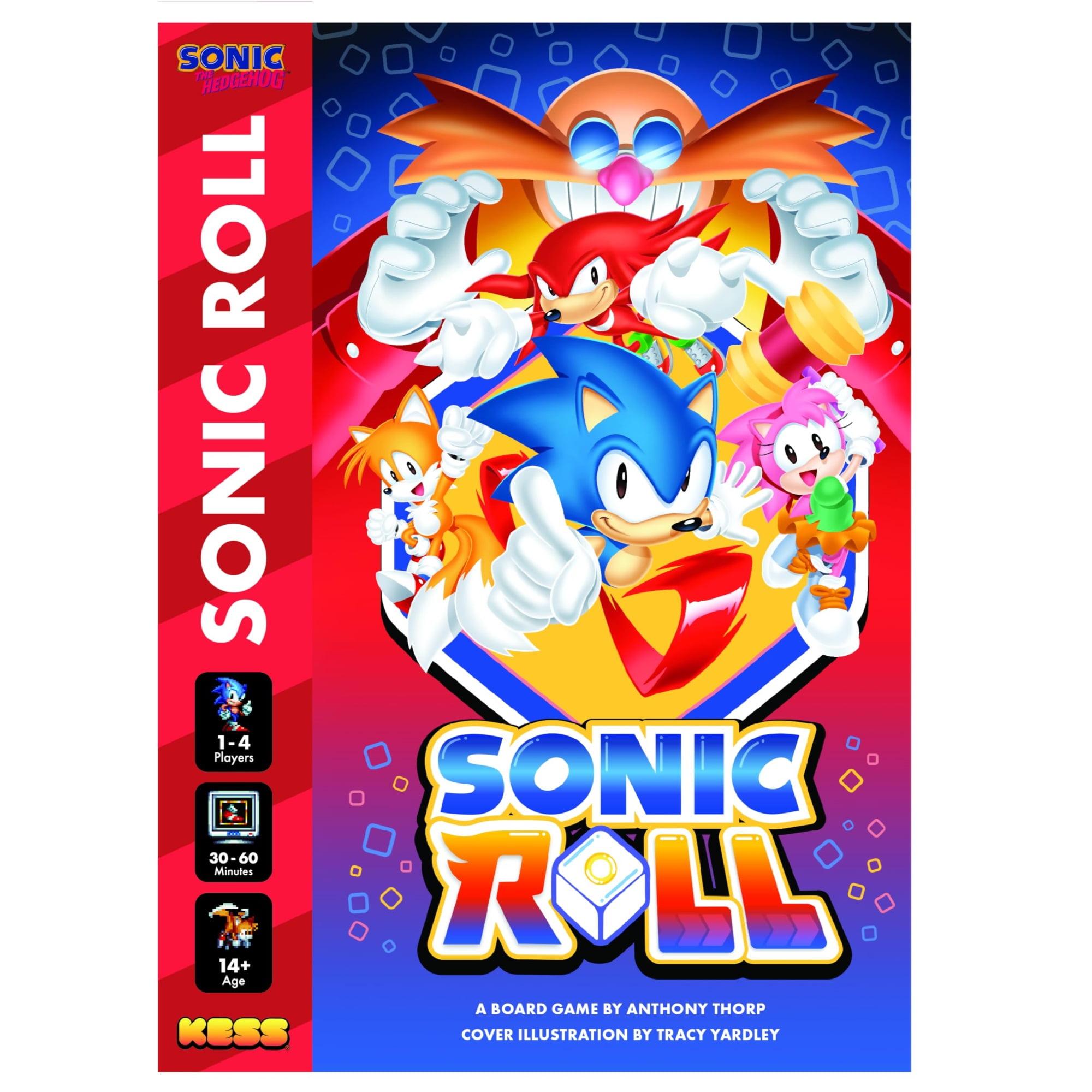 Sonic the Hedgehog Sonic Roll Game 2023 Kess Co - Walmart.com