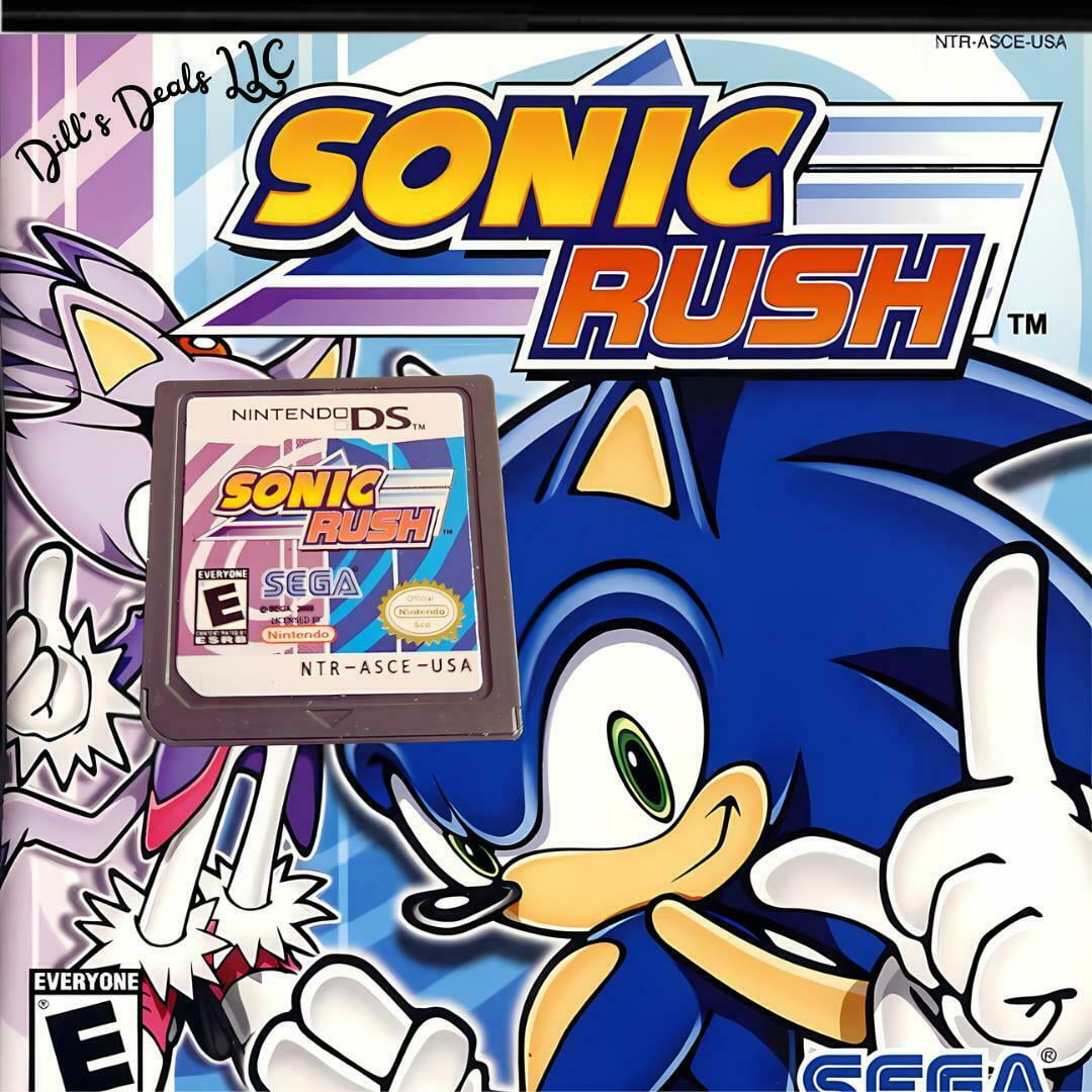 Sonic Rush for Nintendo DS NDS - Walmart.com