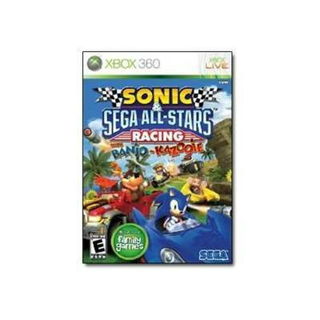 SEGA Sonic & All-Stars Racing Game for Xbox 360, Hedgehog Edition ...