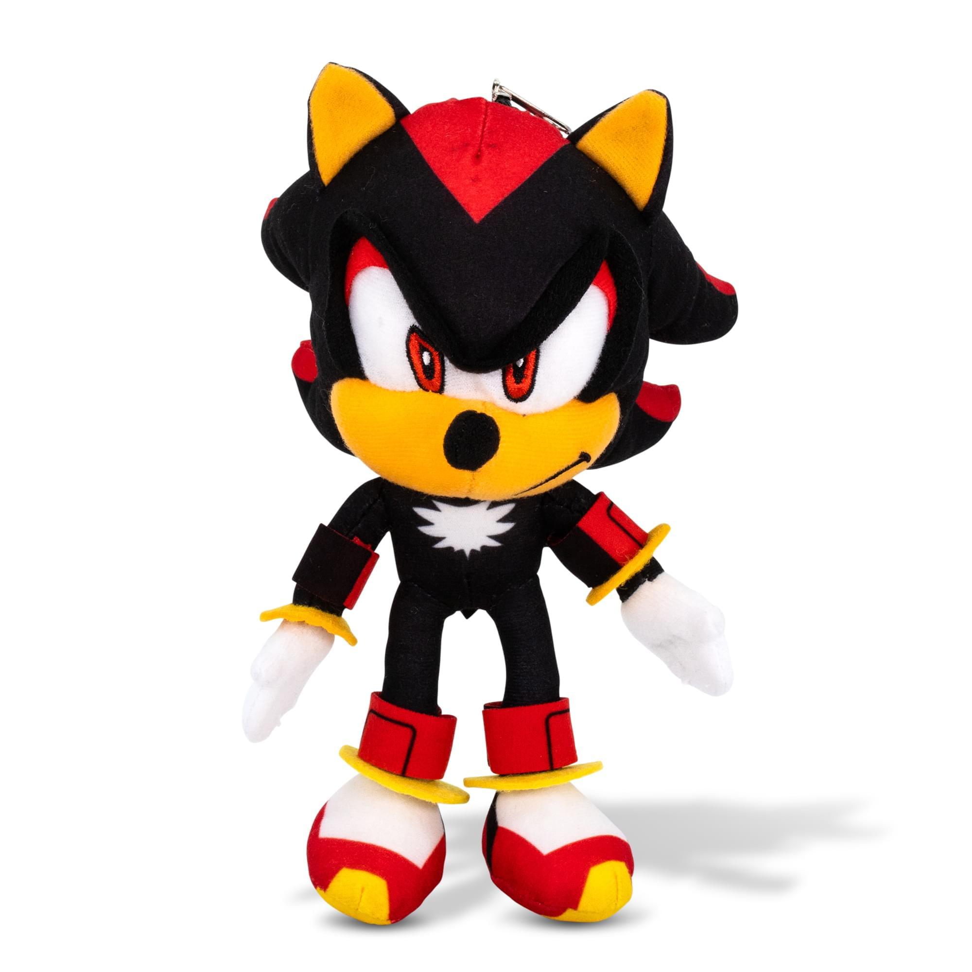 Sonic the Hedgehog Shadow 8-Inch Plushie Character Toy with Clip ...