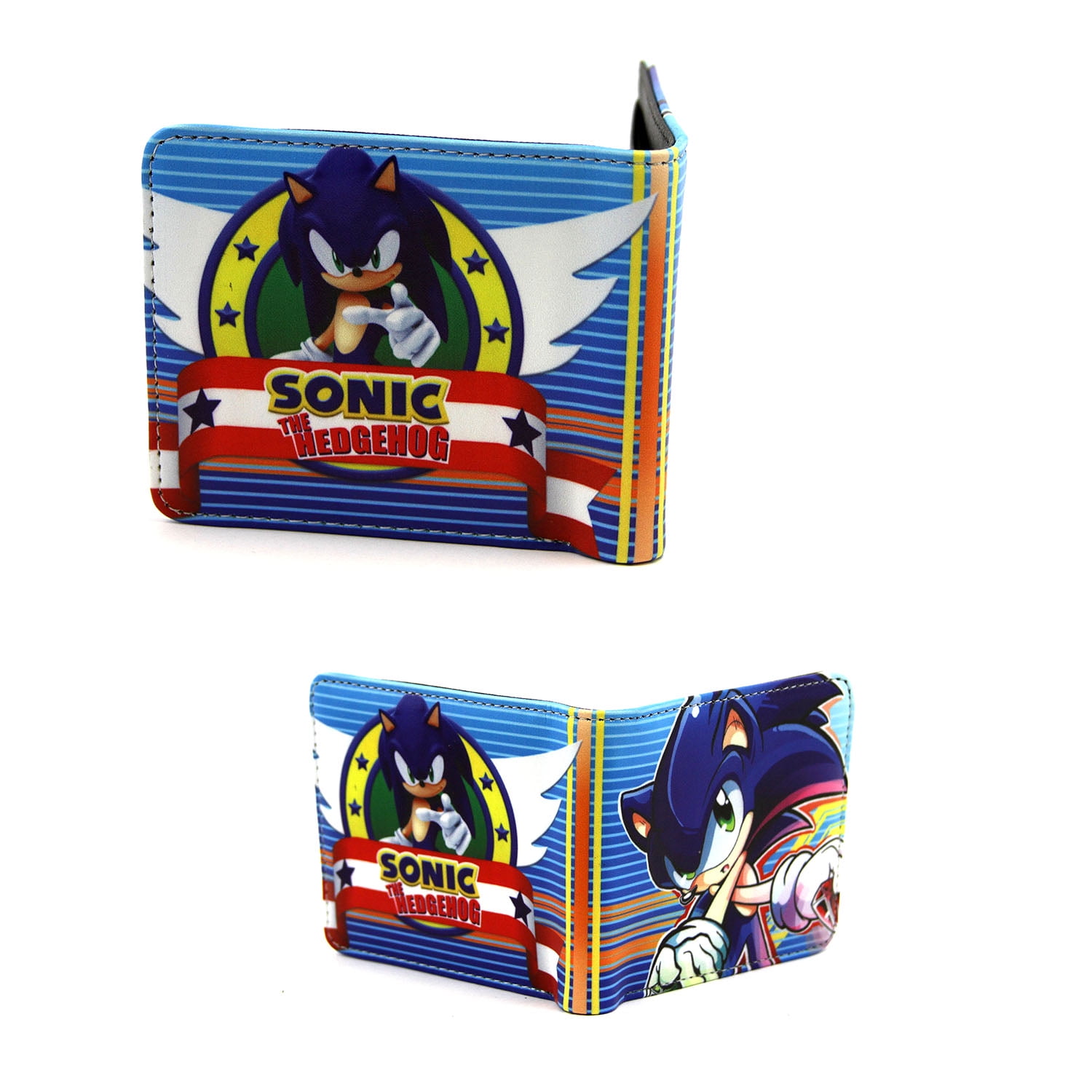 Sonic - Sonic the Hedgehog 4x5" Bi-Fold Wallet - Walmart.com