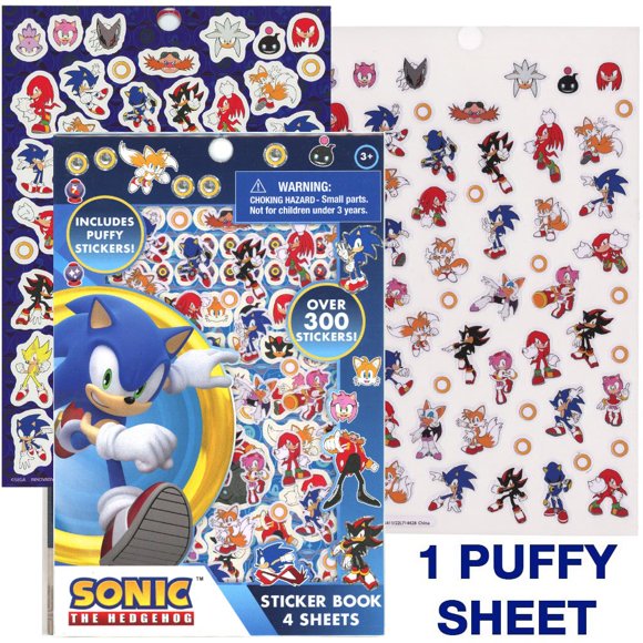 Sonic Hedgehog Stickers