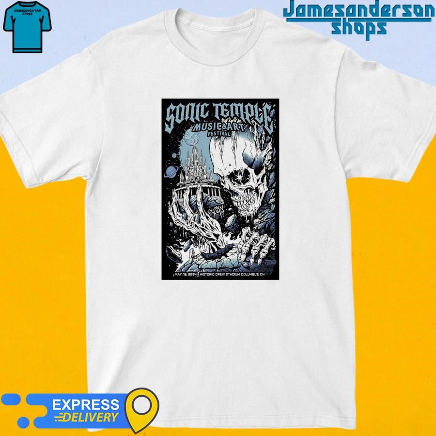 Sonic Temple Festival 2024 Poster T Shirt Shirt, Size S, Tee Sand New ...