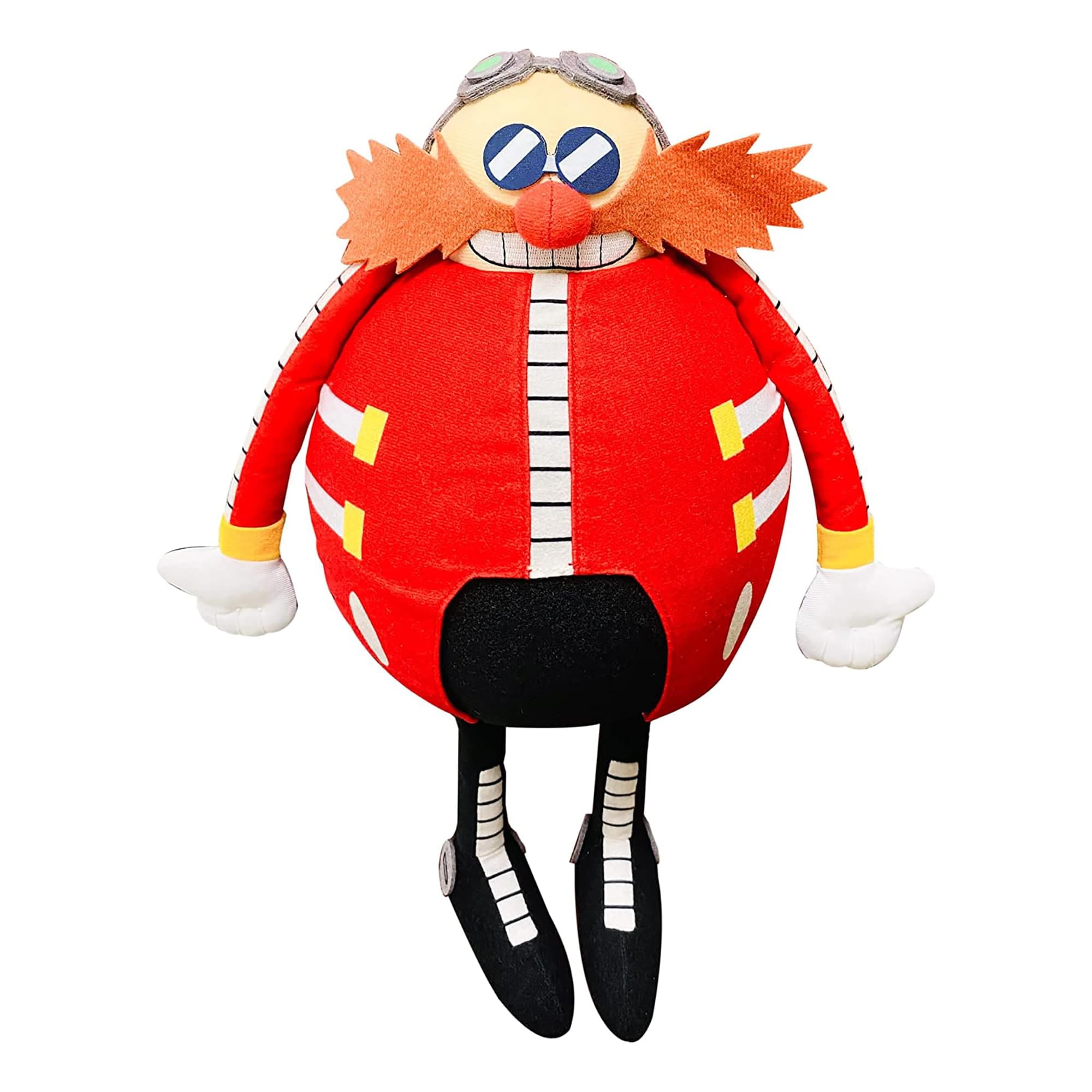 Doctor Eggman w/ Goggle - Sonic The Hedgehog 14" Plush (Great Eastern ...