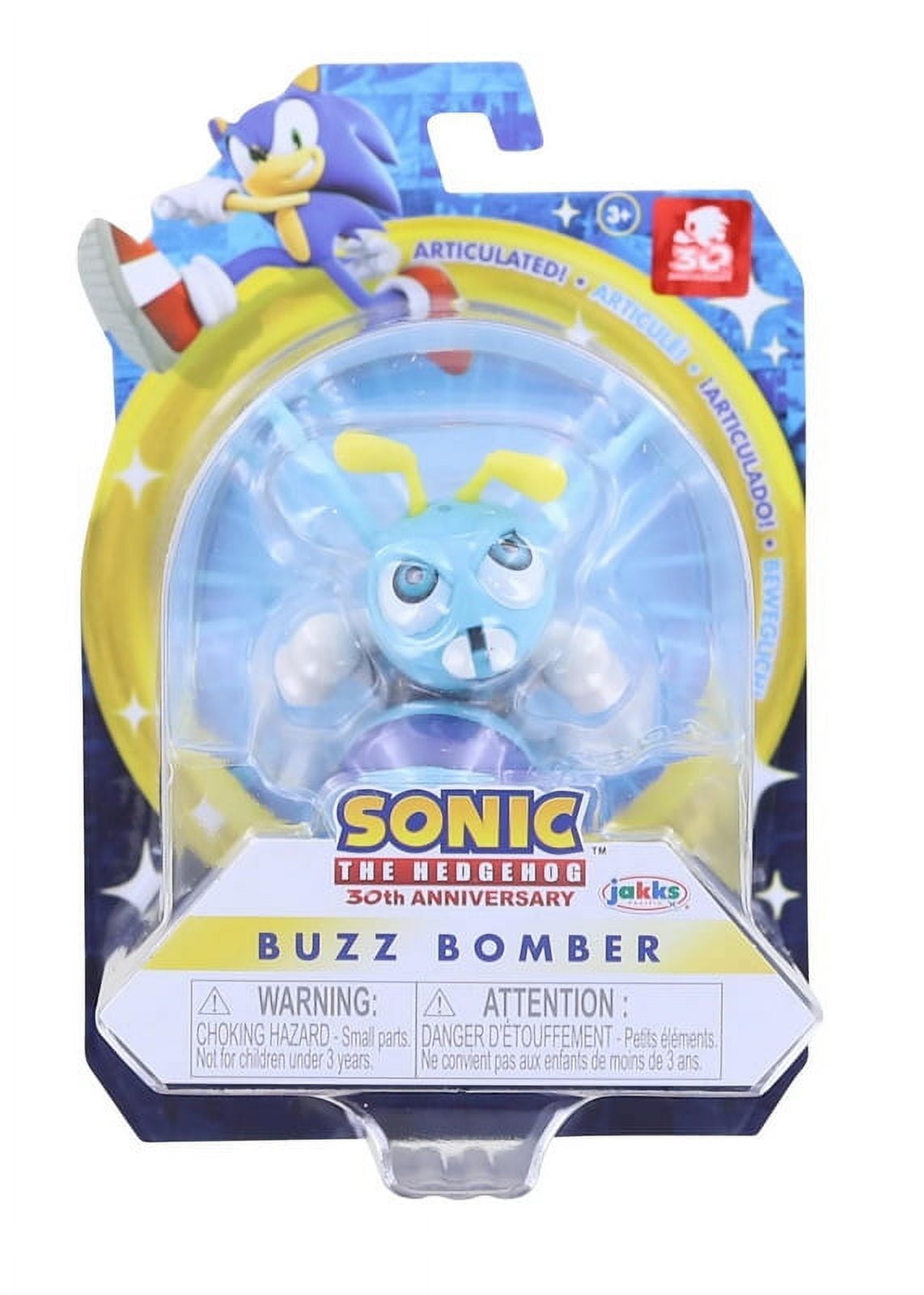 Sonic The Hedgehog 2.5-Inch Action Figure Buzz Bomber Collectible Toy ...