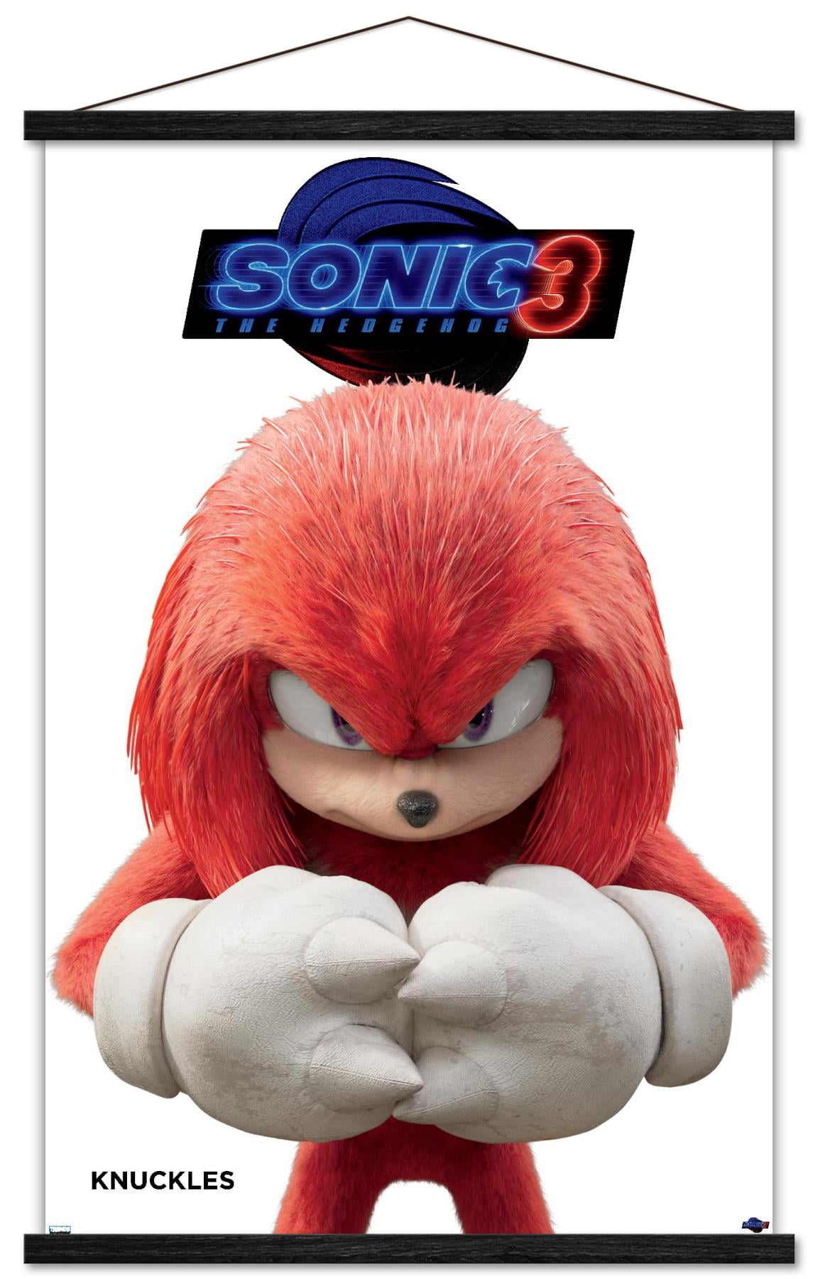 Sonic The Hedgehog 3 - Knuckles Feature Series Wall Poster with ...