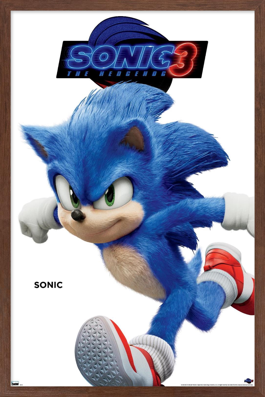 Sonic The Hedgehog 3 - Sonic Feature Series Wall Poster, 22.375" x 34 ...