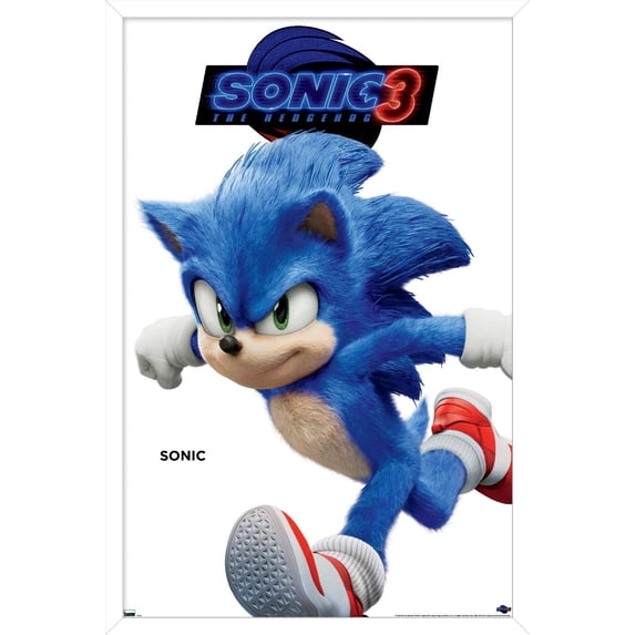 Sonic The Hedgehog 3 - Sonic Feature Series Wall Poster, 22.375" x 34 ...