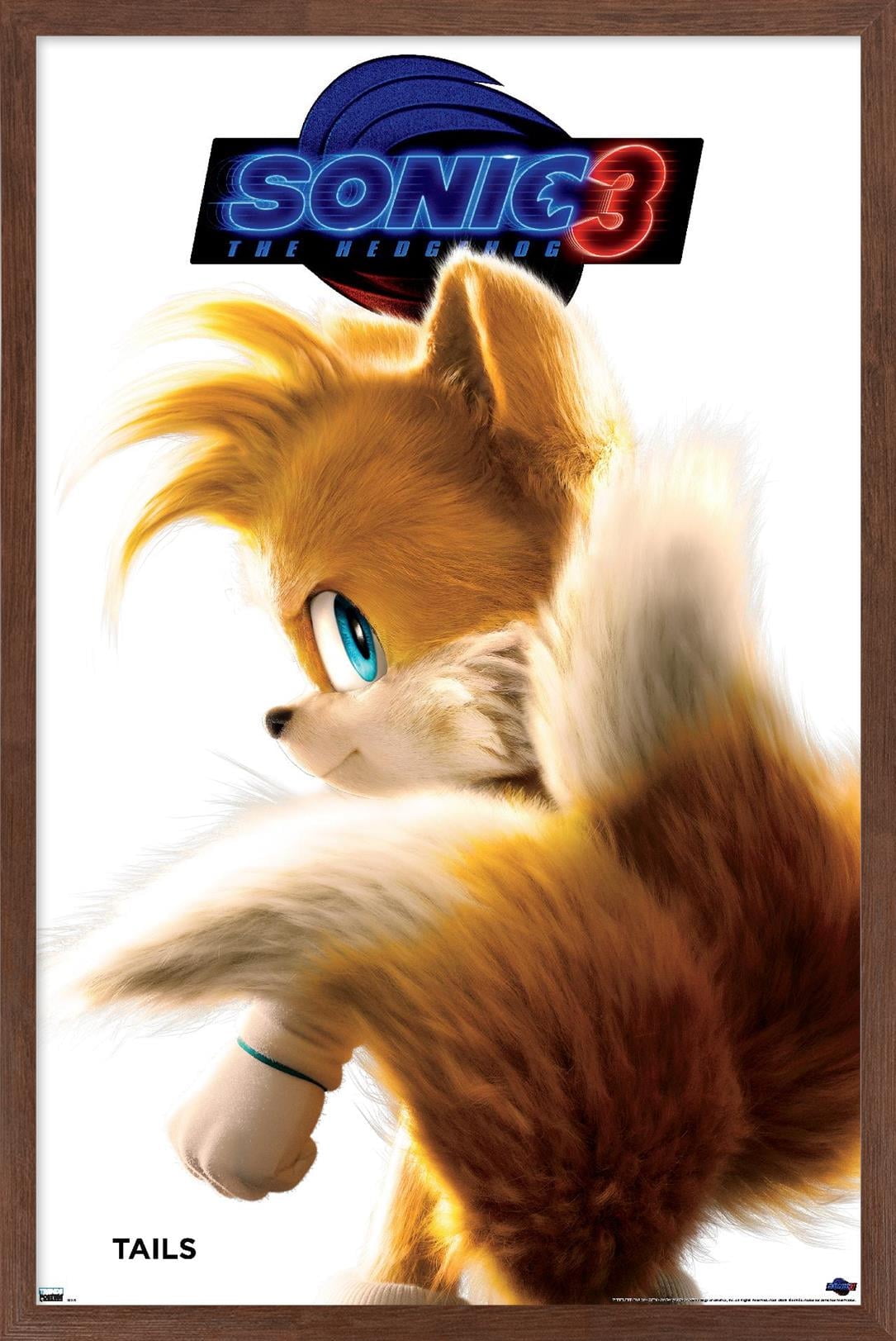 Sonic The Hedgehog 3 - Tails Feature Series Wall Poster, 14.725" x 22. ...