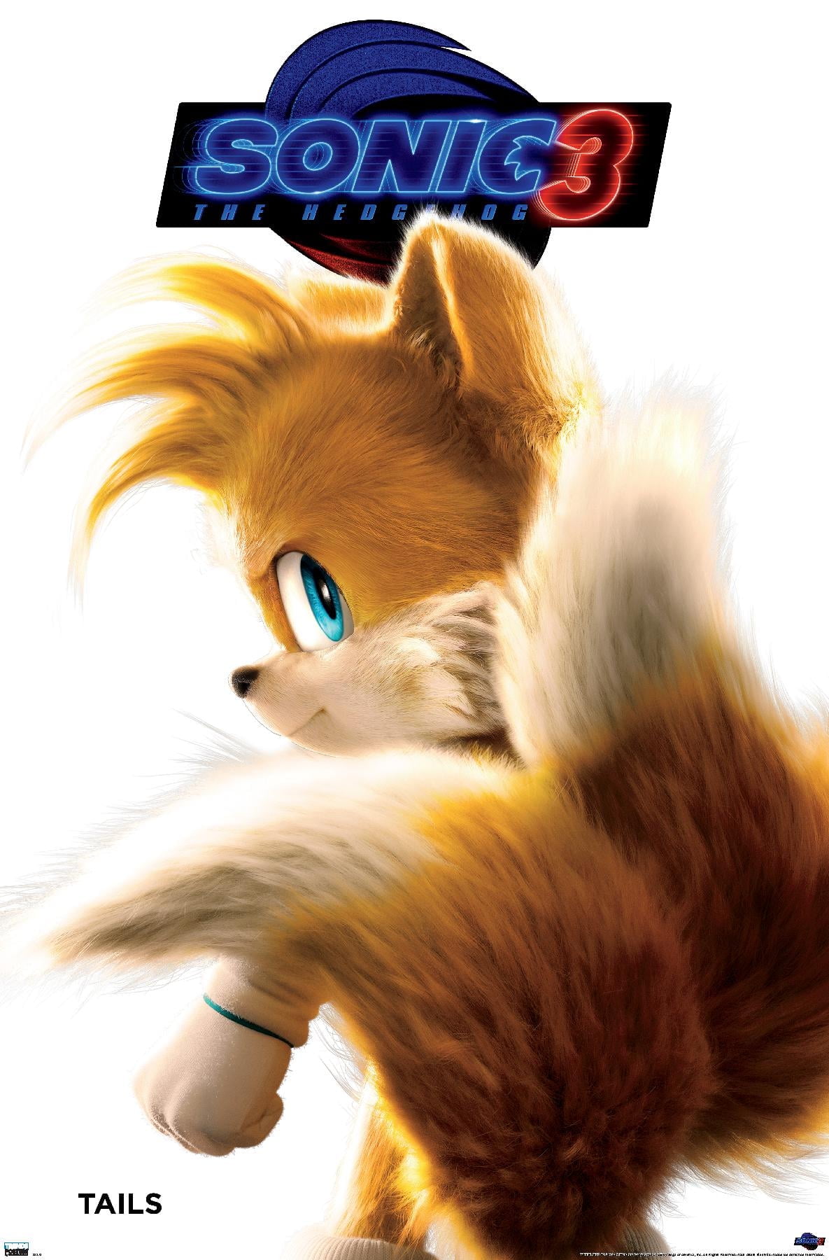 Sonic The Hedgehog 3 - Tails Feature Series Wall Poster, 22.375" x 34 ...