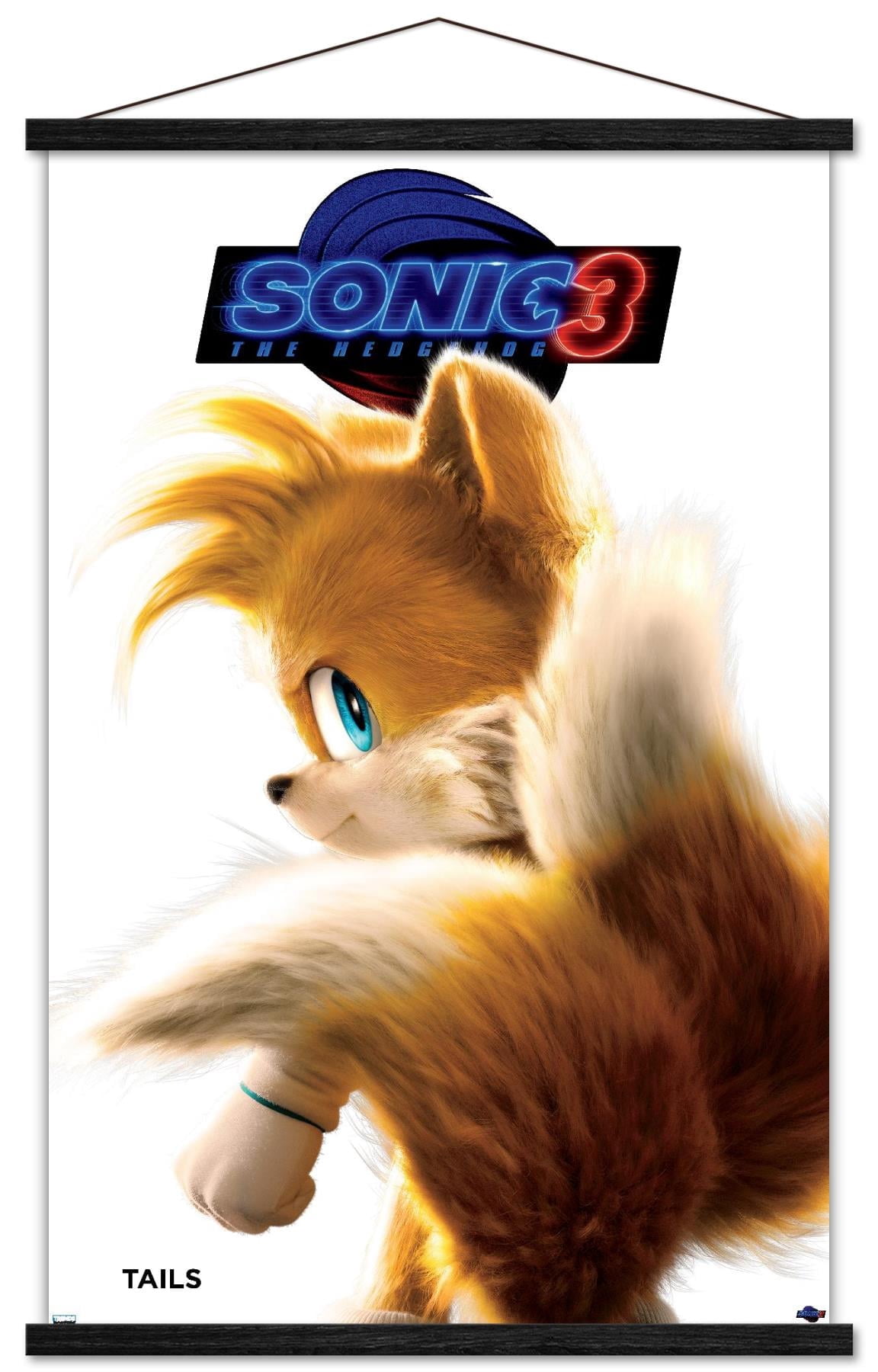 Sonic The Hedgehog 3 - Tails Feature Series Wall Poster with Magnetic ...
