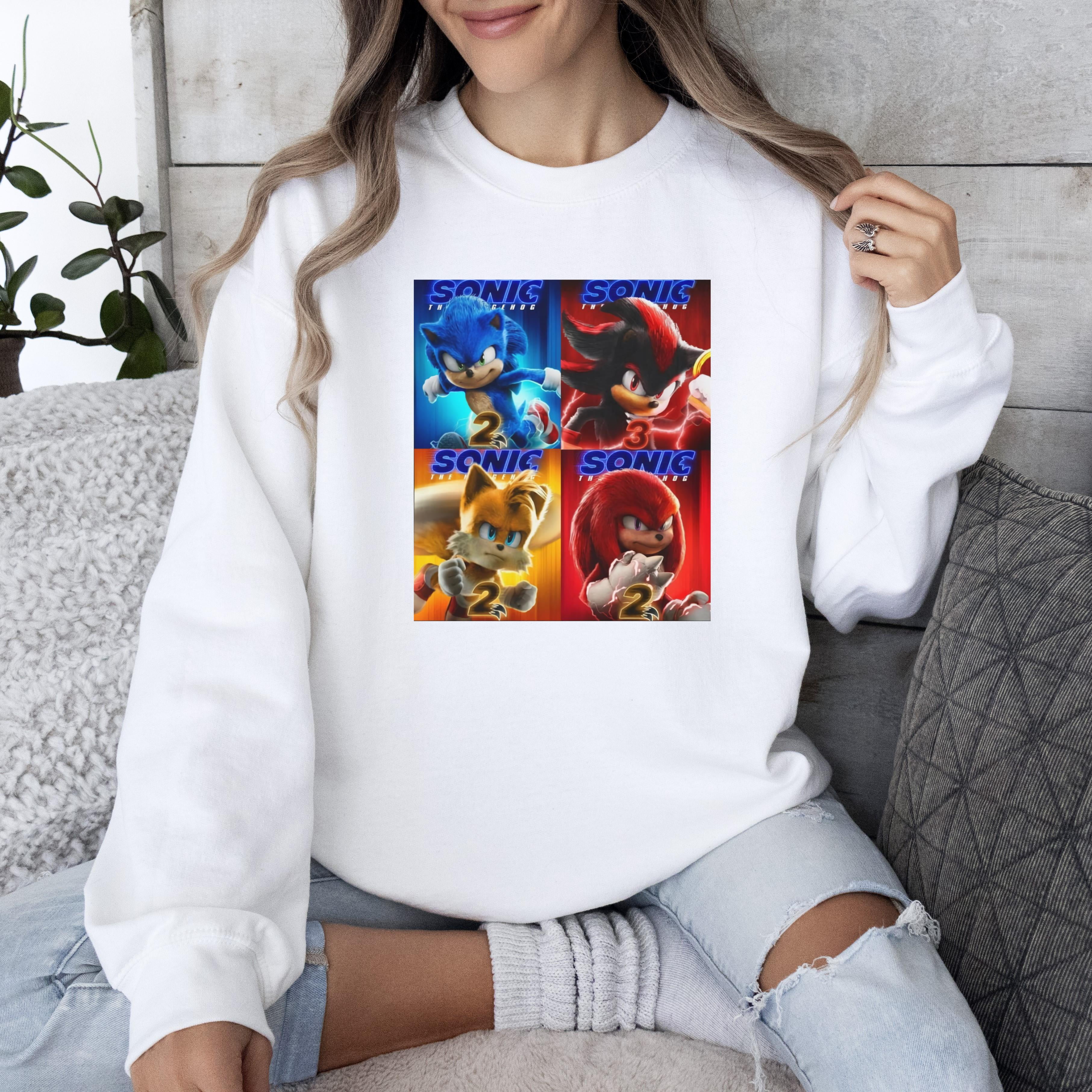 Sonic The Hedgehog 3 Tails Shadow Sweatshirt, for men & women, up to ...
