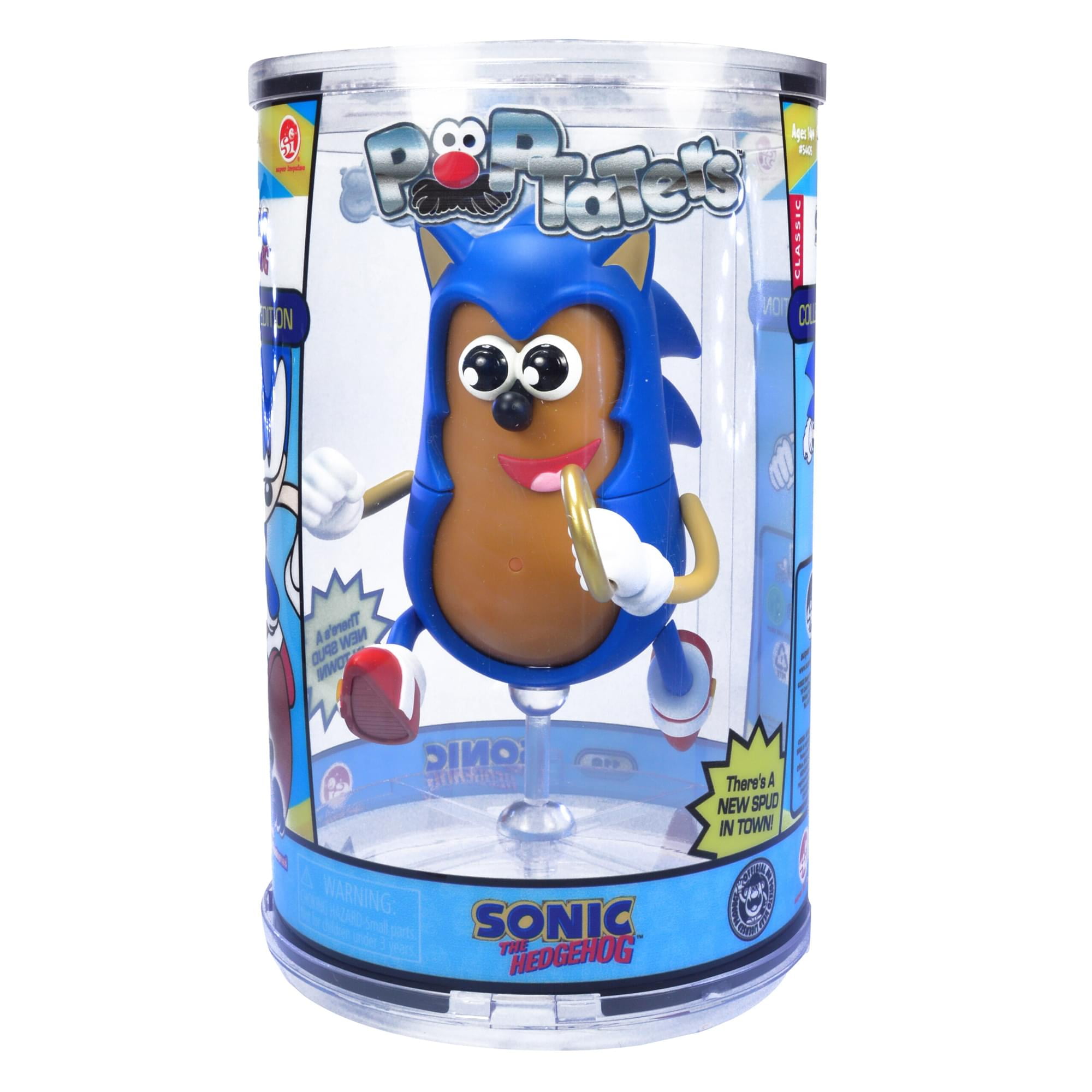 Sonic The Hedgehog 4 Inch Poptater Figure | Sonic - Walmart.com