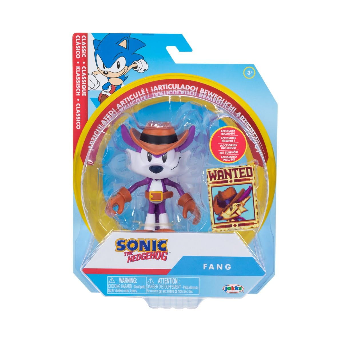 Sonic The Hedgehog - 4-inch articulated figure - Fang character ...
