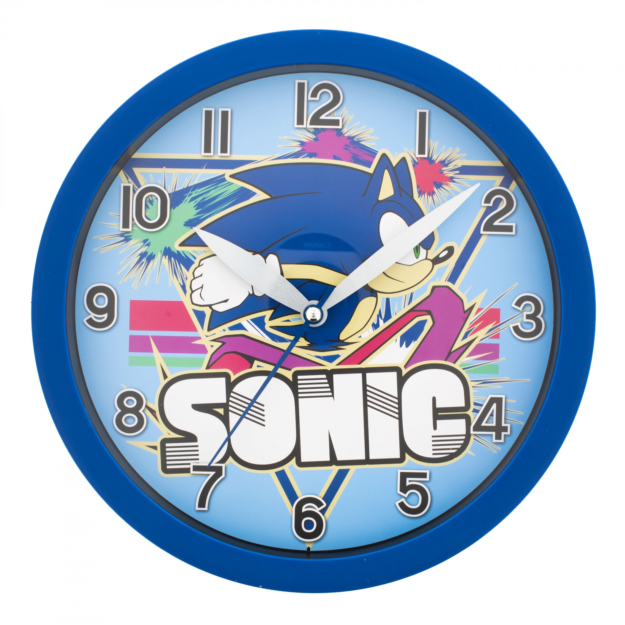 Sonic The Hedgehog 90’s Style 9.5 Wall Analog Clock - Walmart.com