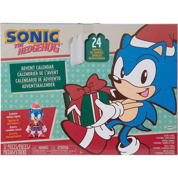 Sonic The Hedgehog Advent Calendar 24 Surprises with Exclusive ...