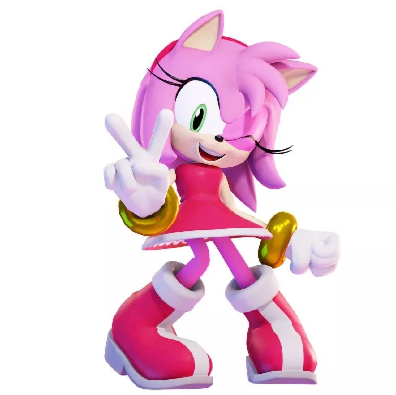 Sonic The Hedgehog Amy Peace Stickers Phone Decal Water Bottle Stickers ...