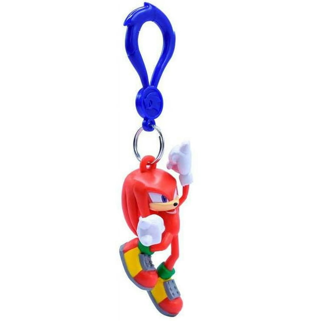 Sonic The Hedgehog Backpack Hangers Knuckles Keychain (No Packaging ...