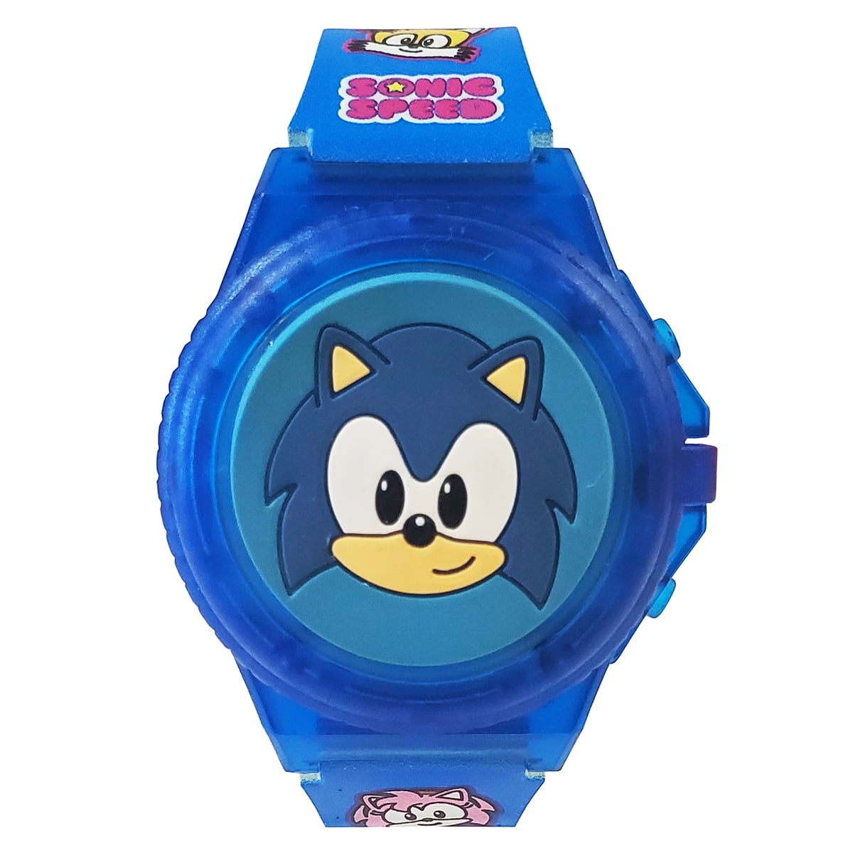 Sonic The Hedgehog Blue Flashing Watch - Walmart.com