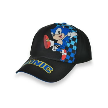 SEGA Sonic The Hedgehog Baseball Hat - Featuring Sonic, Tails, and Knuckles - Official Curved ...