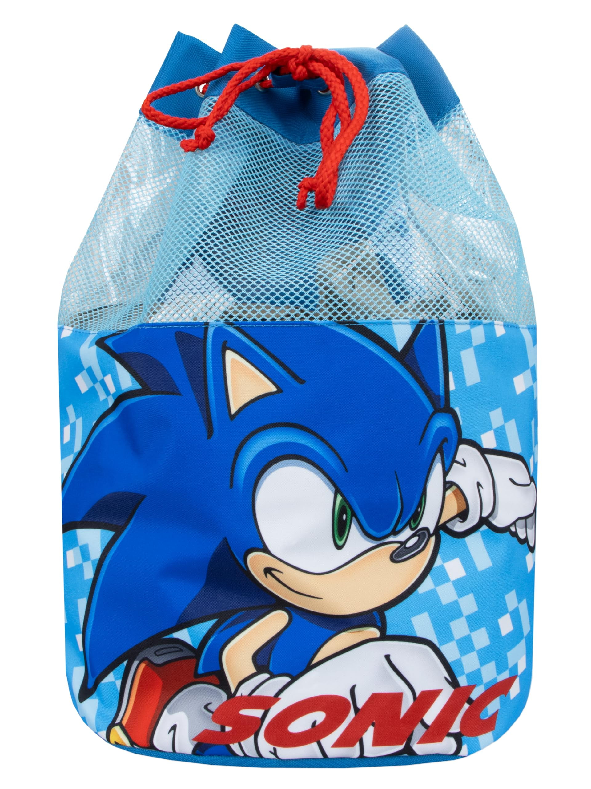 Sonic The Hedgehog Boys Swim Bag | Swimming Backpack For Kids | Boys ...