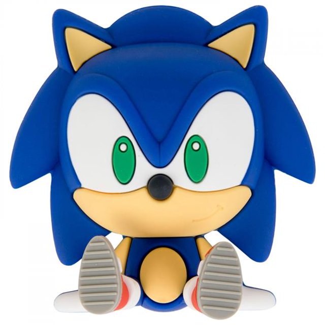 Sonic The Hedgehog Chibi 3D Foam Magnet - Walmart.com