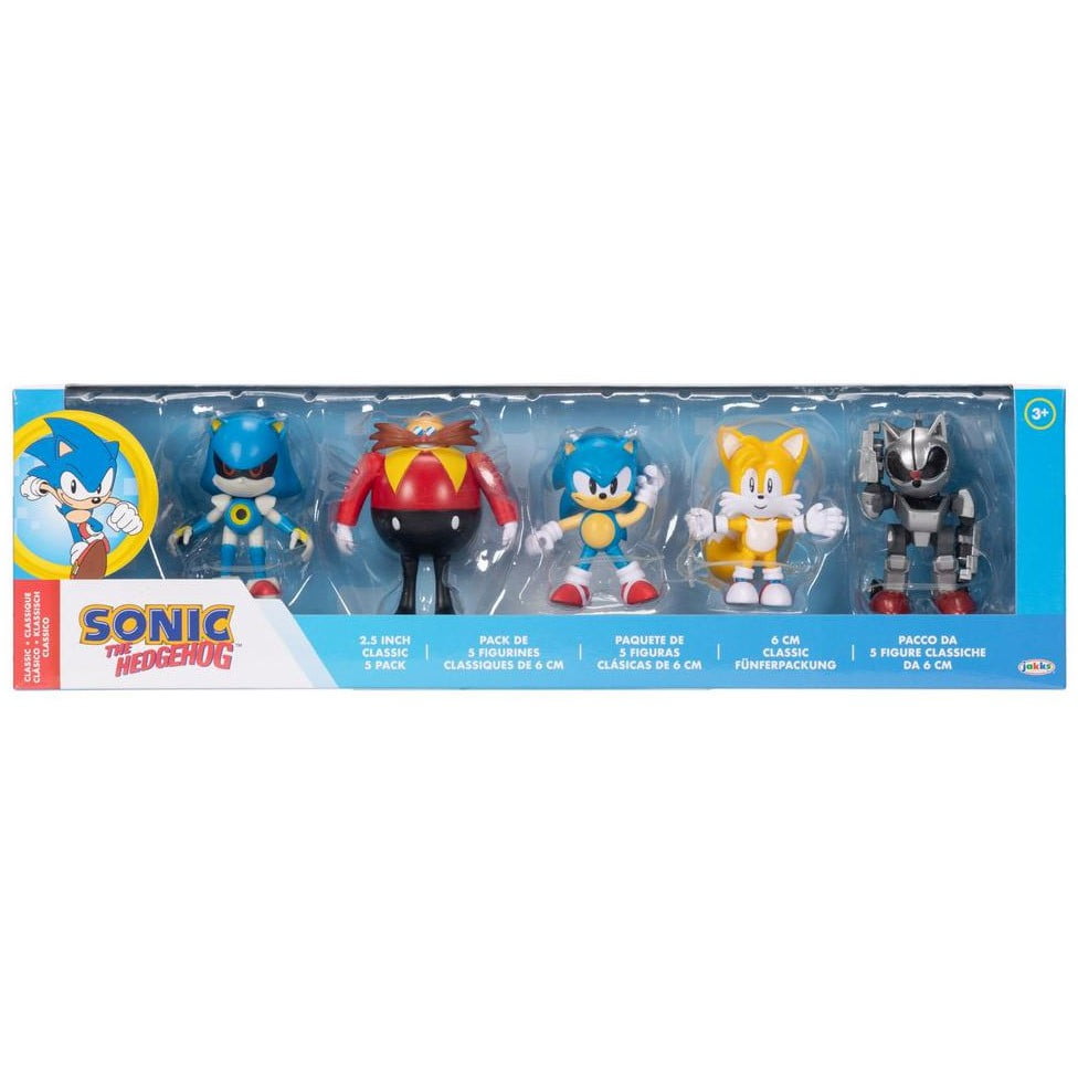 Sonic The Hedgehog Classic Metal Sonic, Dr. Eggman, Sonic, Tails ...