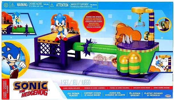 Sonic The Hedgehog Classic Oil Ocean Playset - Walmart.com
