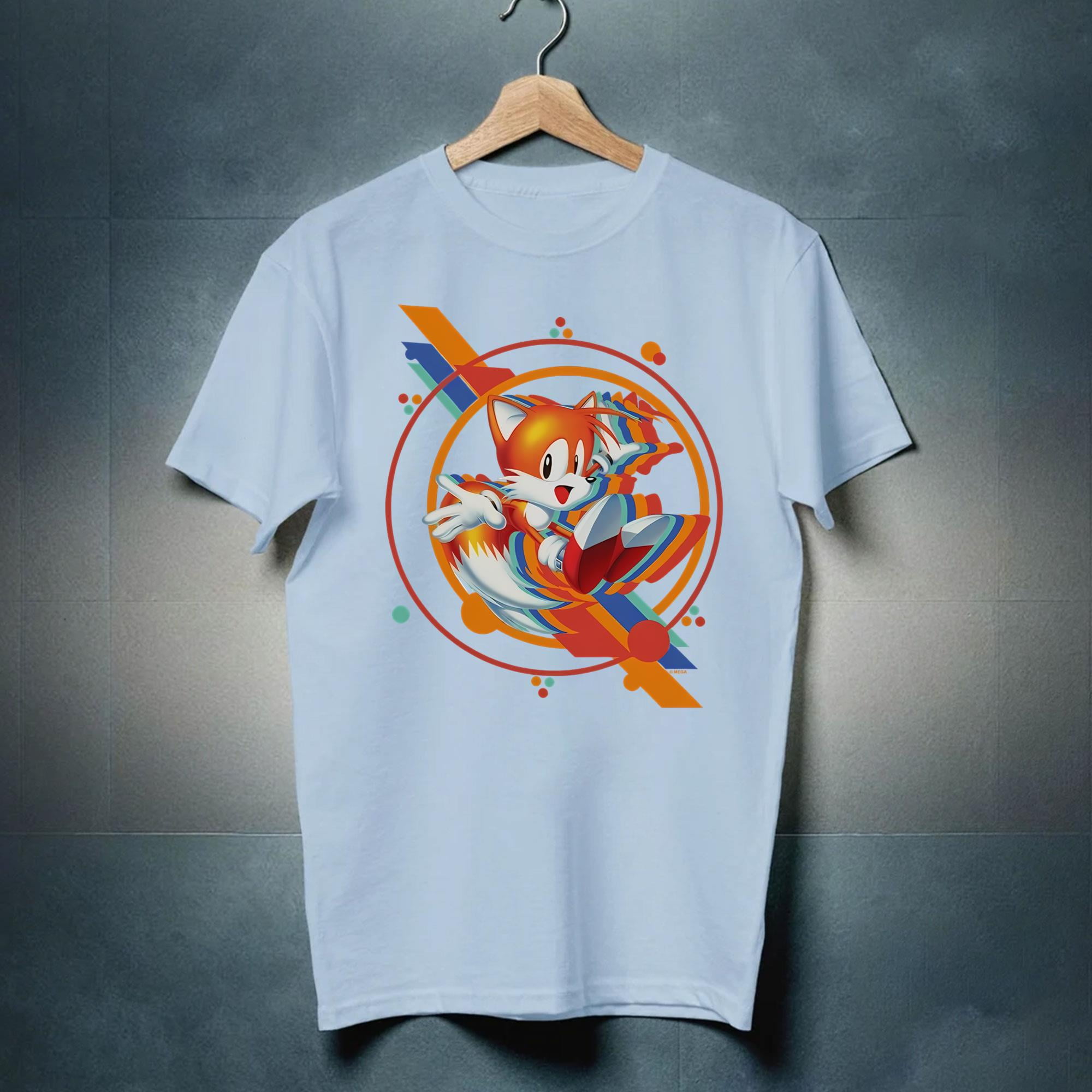 Sonic The Hedgehog Classic Tails T-Shirt-TH35284 - Walmart.com