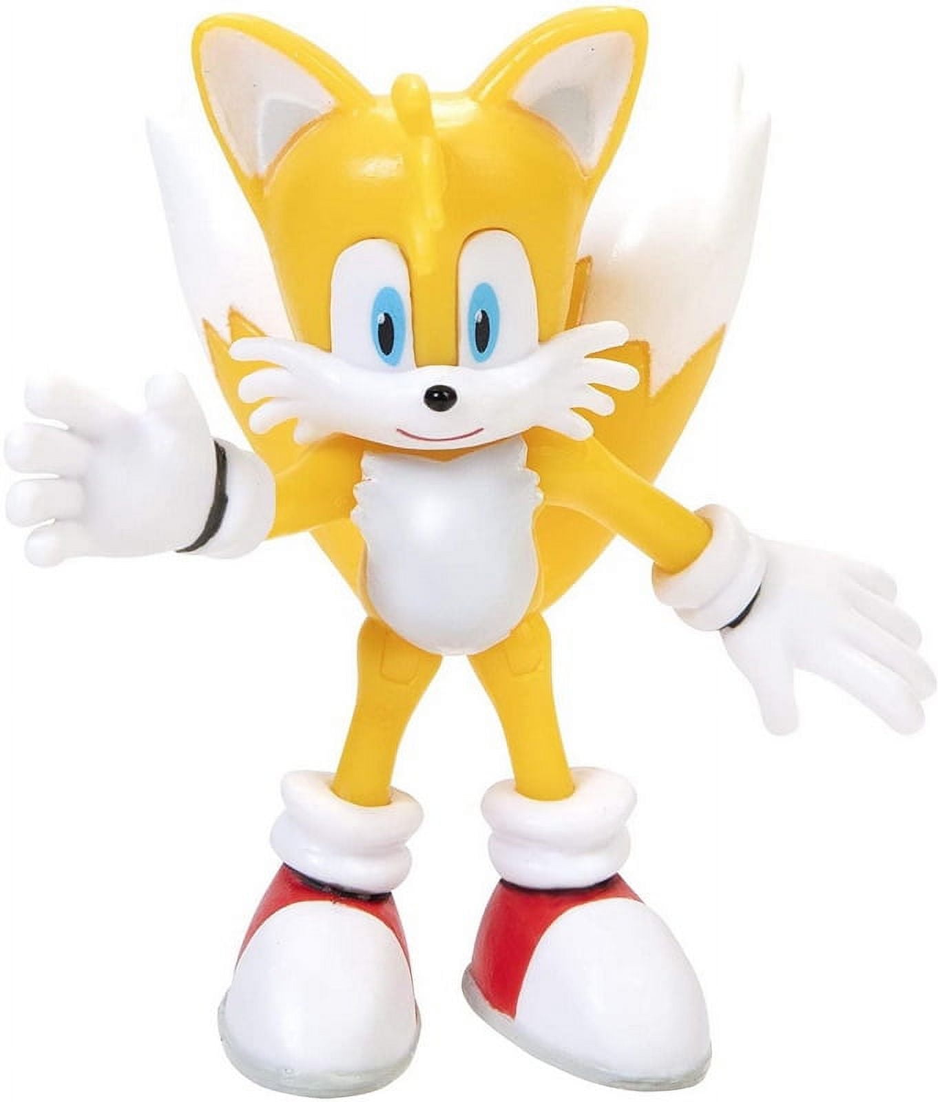 Sonic The Hedgehog Collectible Child Tails Action Figures, Yellow, 2.00 ...