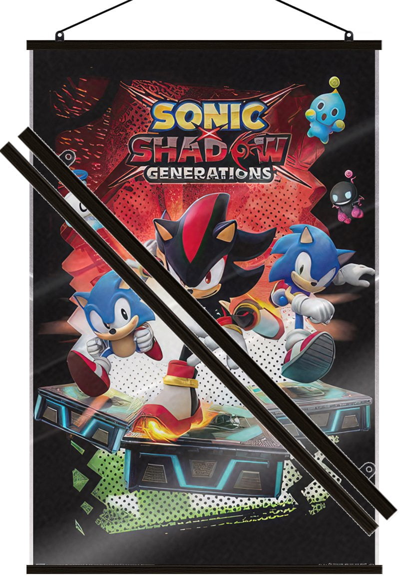 Sonic The Hedgehog - Comic TV Show Gaming Poster (Shadow Generations ...