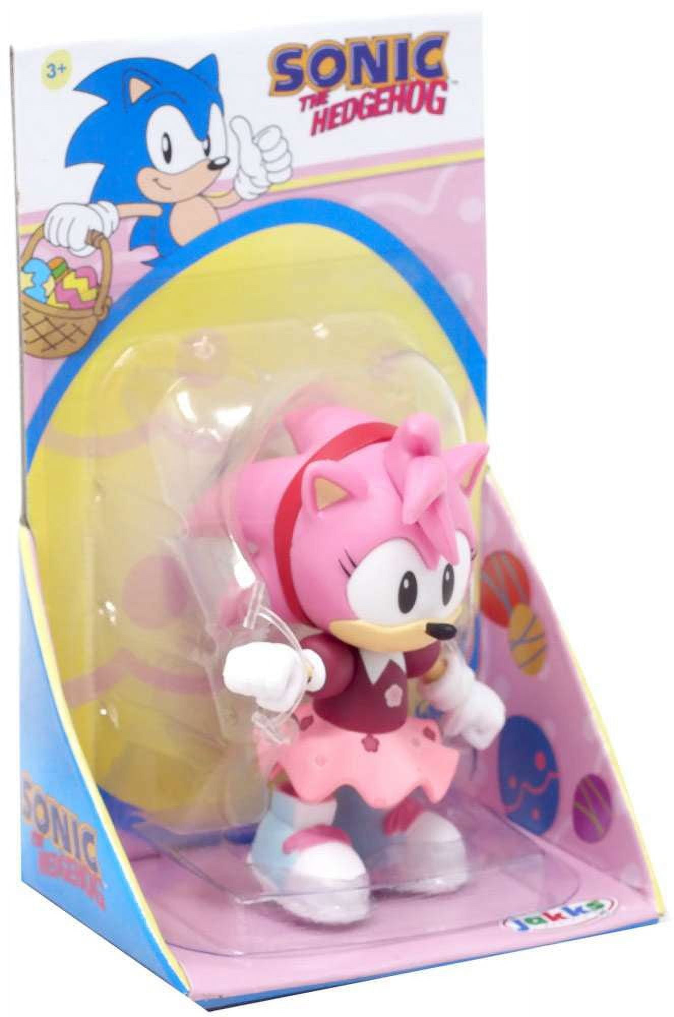 Jakks Pacific Sonic the Hedgehog Easter Amy Action Figure, 2.5 Inches ...