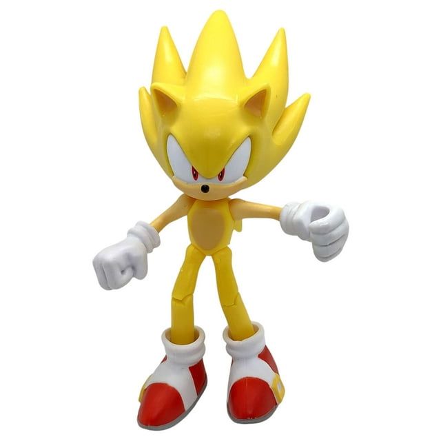 Sonic The Hedgehog Forms Pack Super Sonic Action Figure (No Packaging ...