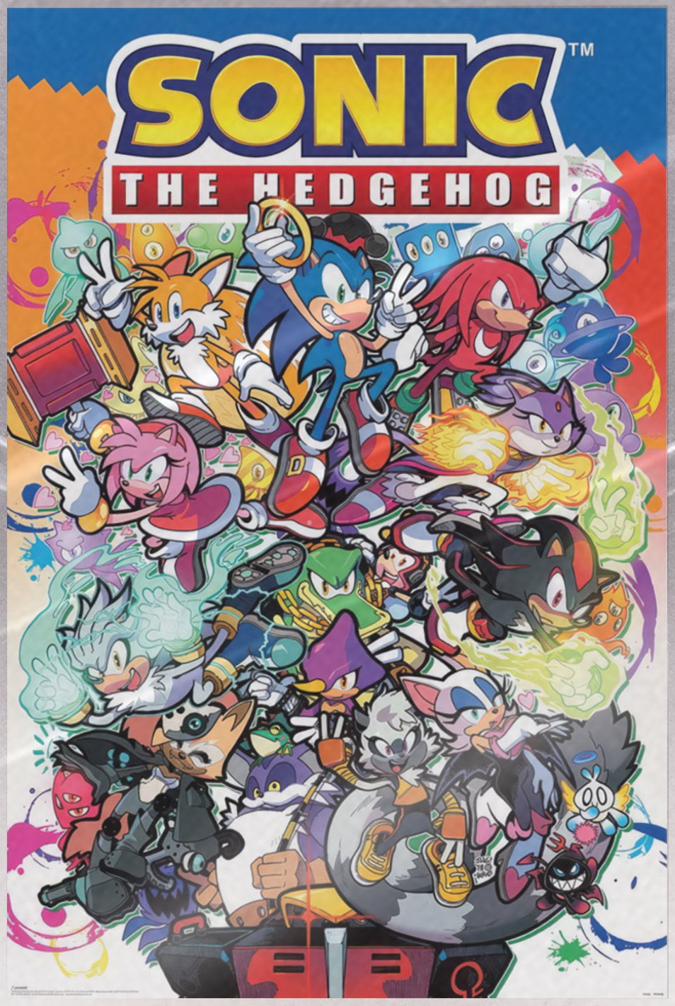 Sonic The Hedgehog - Gaming Poster (The Gang) (Size: 24" x 36 ...