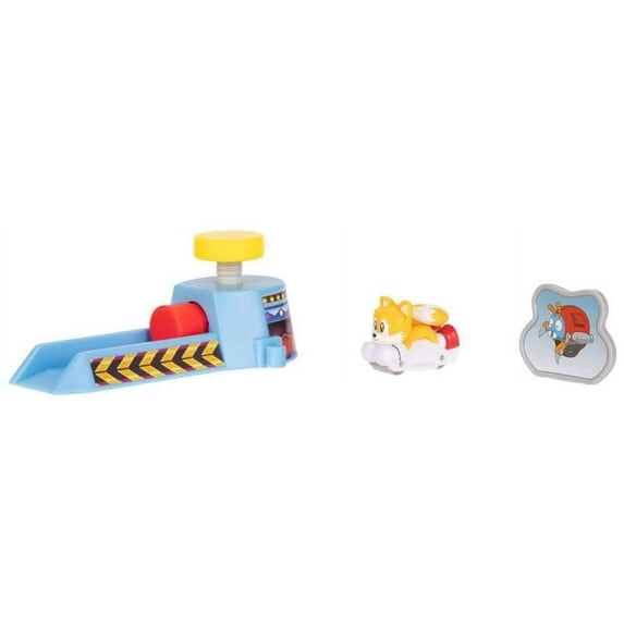 Sonic The Hedgehog Go Go Racers Classic Tails Mini Launchers - Walmart.com