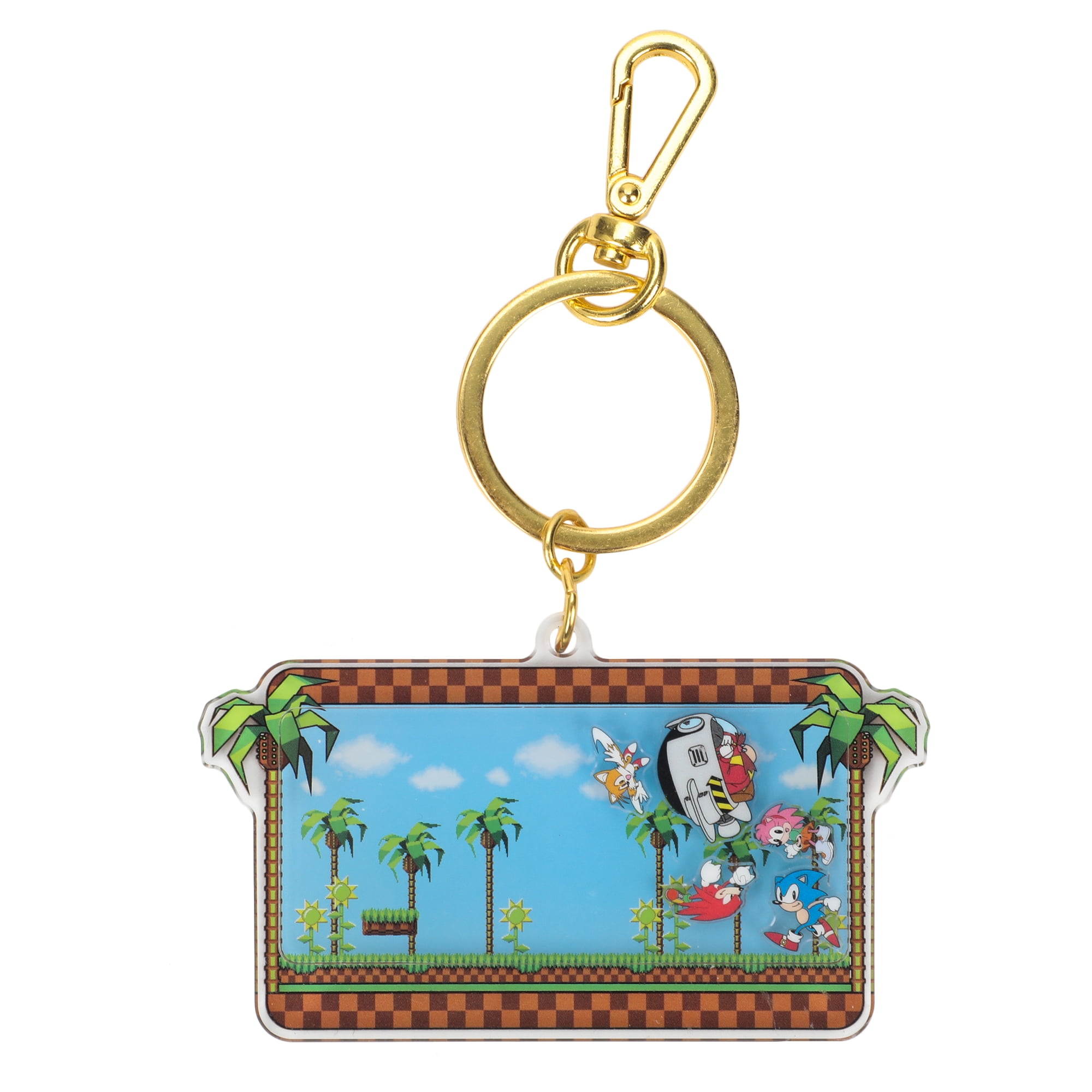 Sonic The Hedgehog Green Hill Zone Keychain - Walmart.com