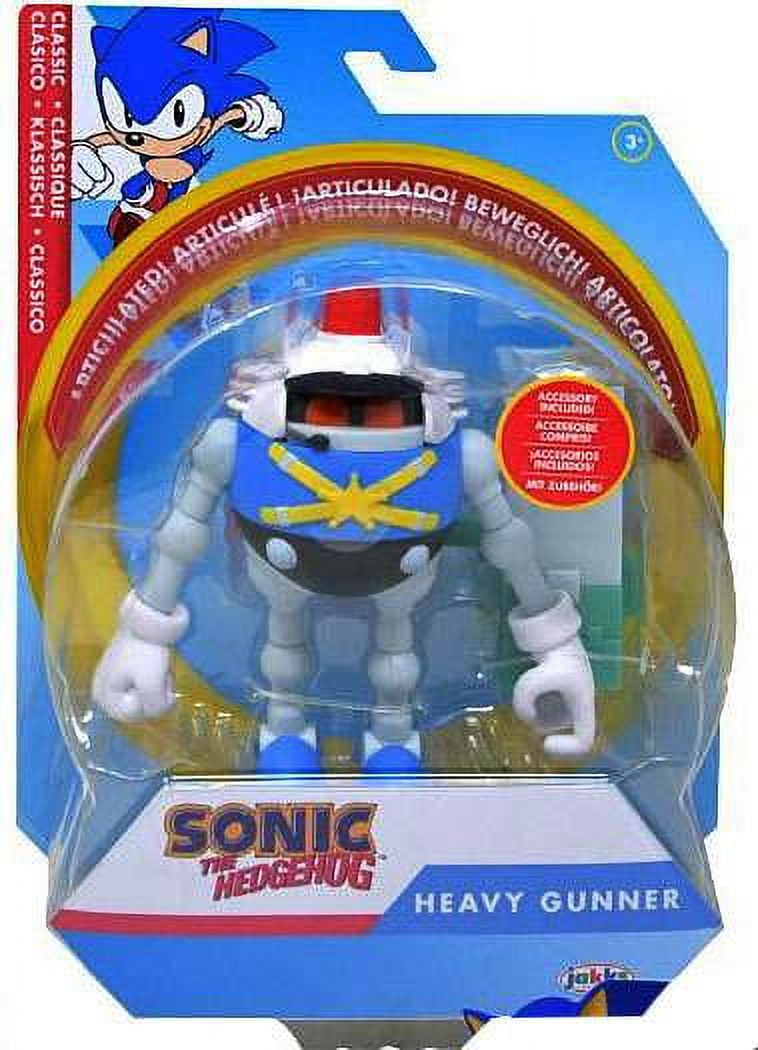 Sonic The Hedgehog Heavy Gunner Action Figure (Classic) - Walmart.com