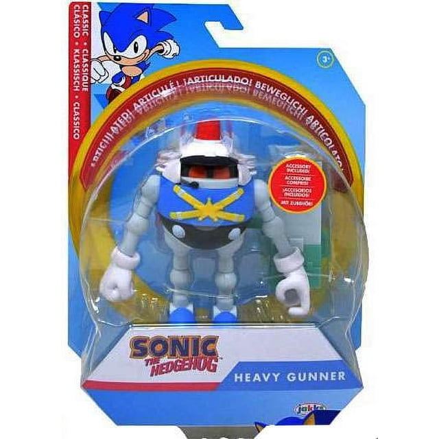 Sonic The Hedgehog Heavy Gunner Action Figure (Classic) - Walmart.com
