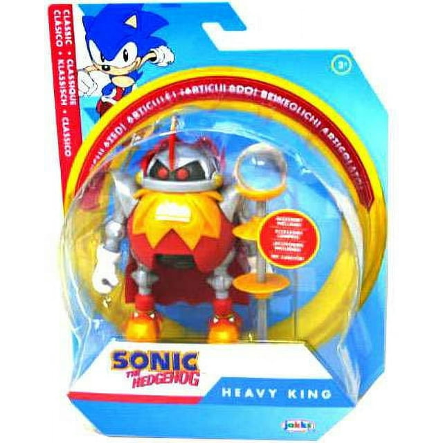 Sonic The Hedgehog Heavy King Action Figure (Classic) - Walmart.com