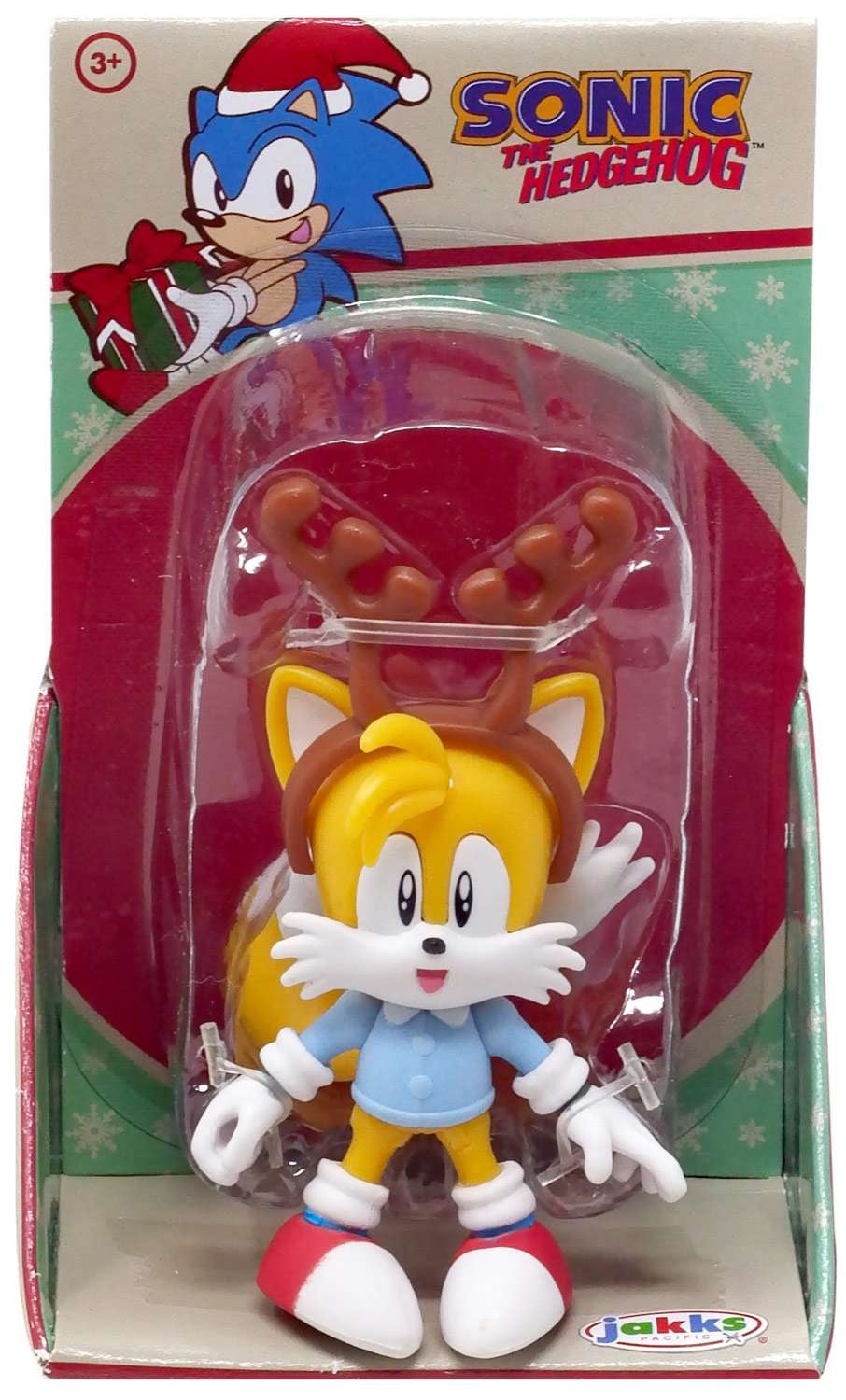 Jakks Pacific Sonic The Hedgehog Holiday Tails Mini Figure, 2.5 Inches ...